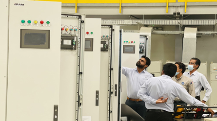 Executing replacement project for Battery Chargers, UPS System and ...